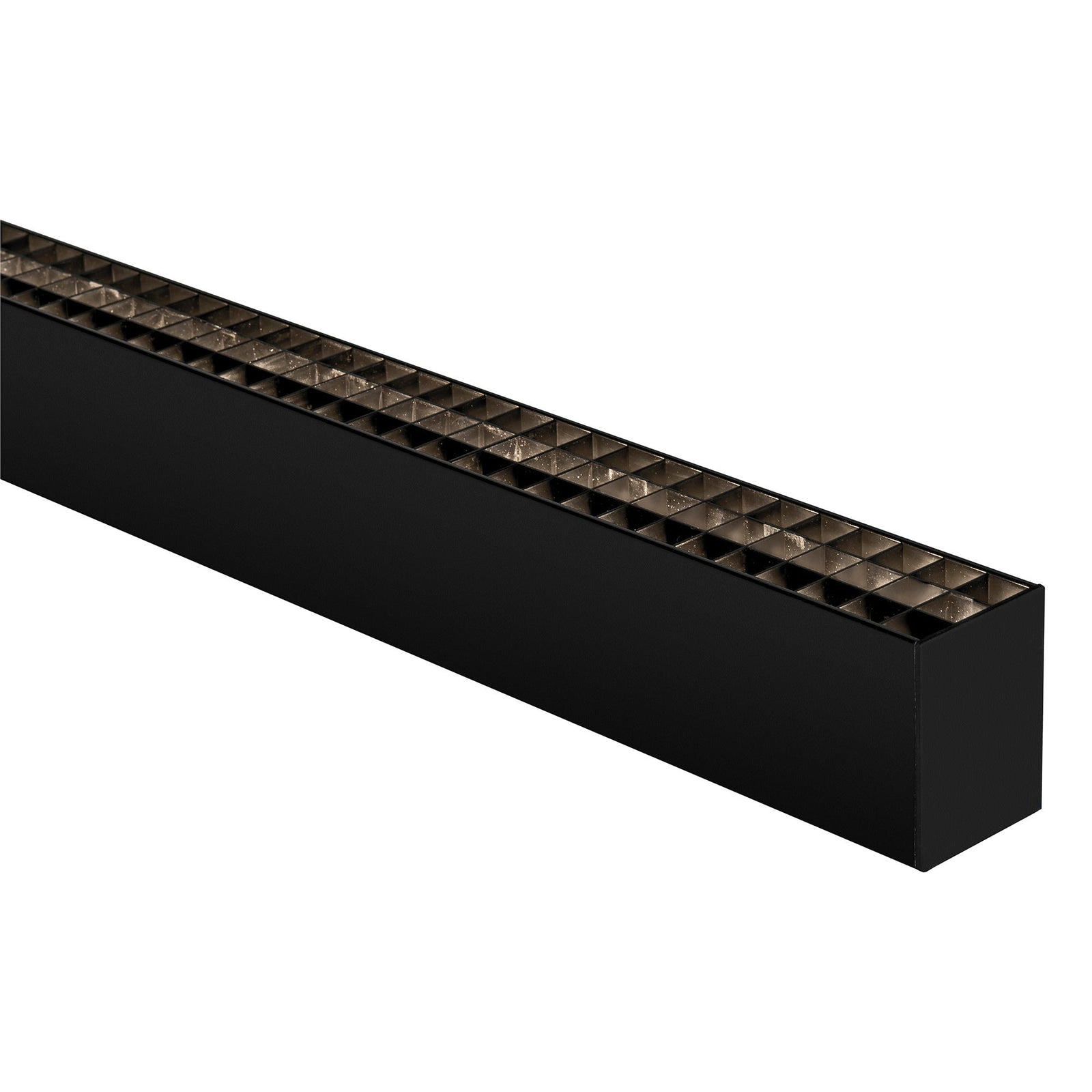 Havit Lighting Black Deep Square Profile with Anti Glare Crate Diffuse ...