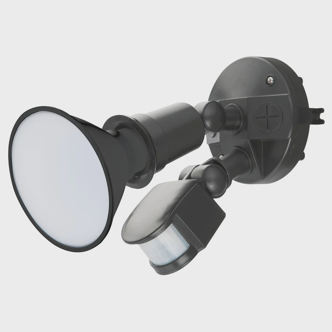 Mercator Sanders 1Lt PAR38 LED Flood Light with Sensor (MXD6612BLK-SEN – ELS Electrical ...