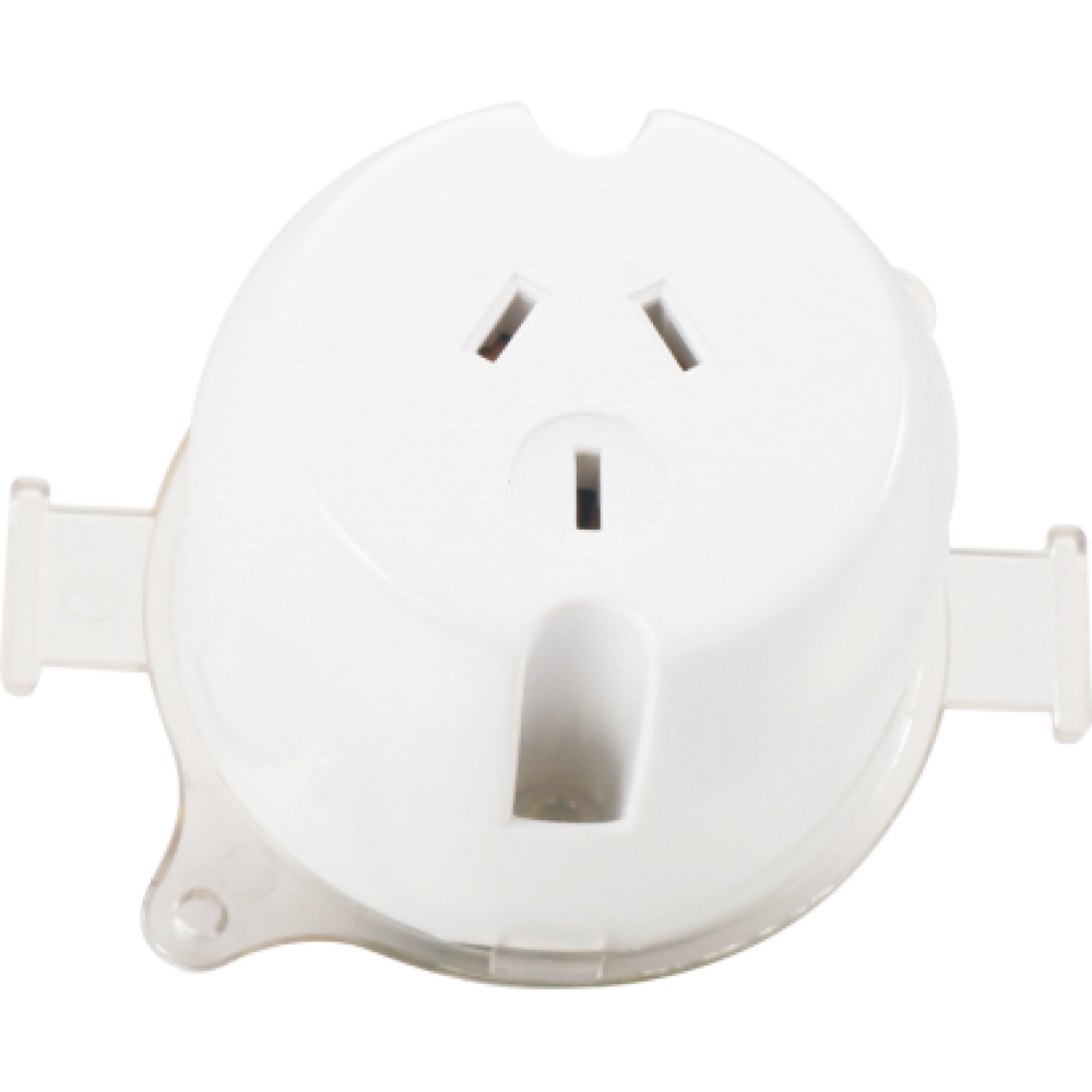 Dexton Single Socket Plug Base 60mm (DXPB1) – ELS Electrical & Lighting ...